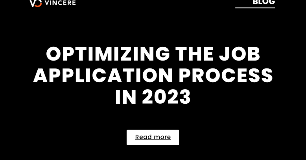 Optimizing the Job Application Process in 2023