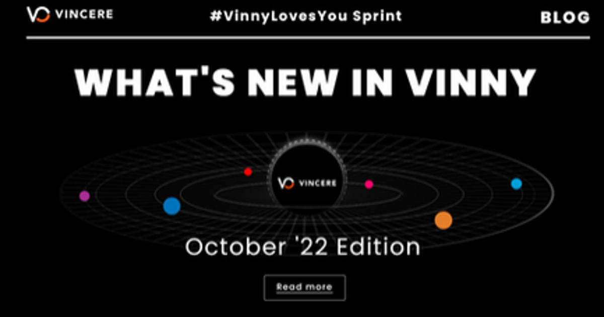 What's New in Vinny: Oct '22 Edition